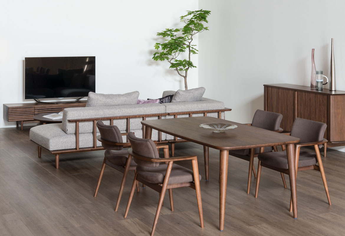 HIDA Sangyo - SEOTO-EX Arm Chair (upholstered seat) - source store Bangkok